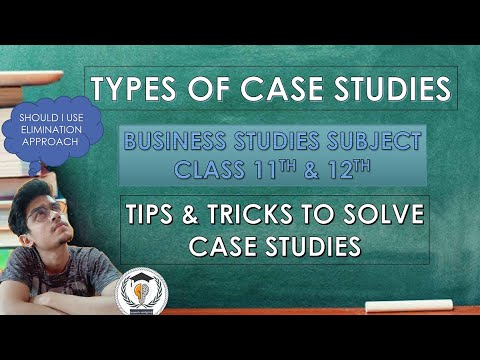 How to solve case studies | Types of case studies | Business studies ...