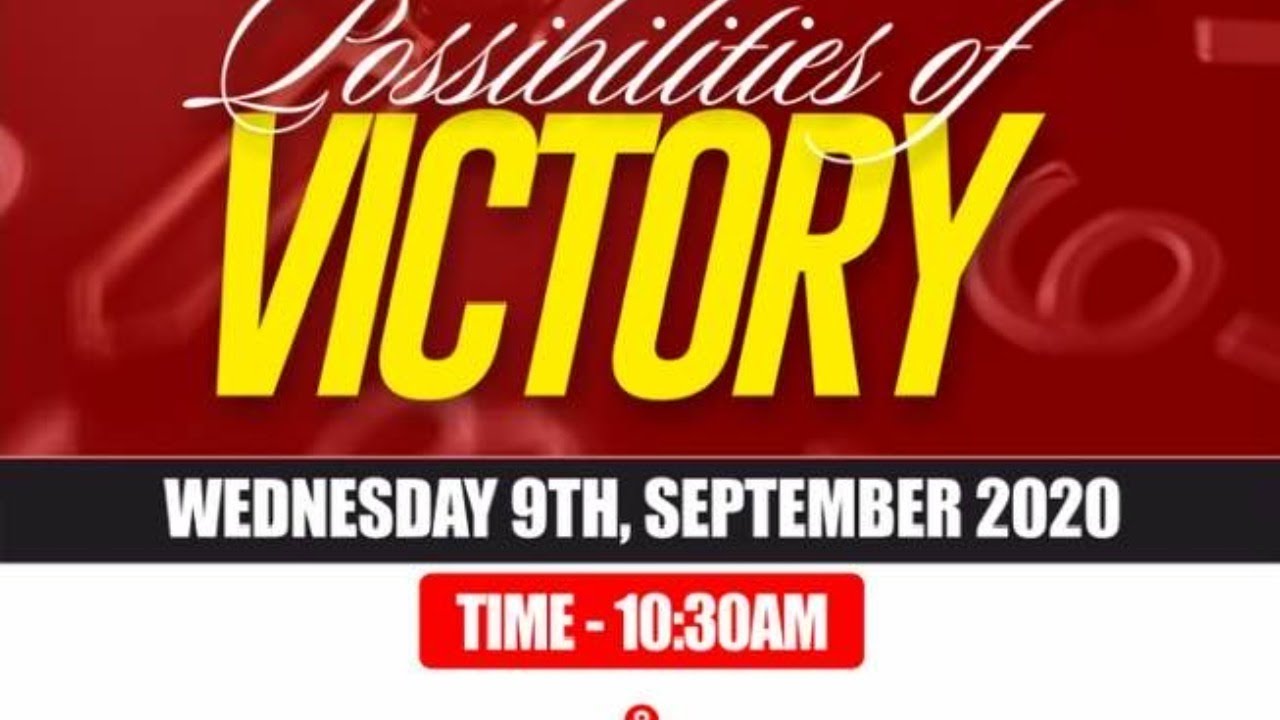 HOUR OF POSSIBILITIES SERVICE 9TH SEPTEMBER 2020 - YouTube