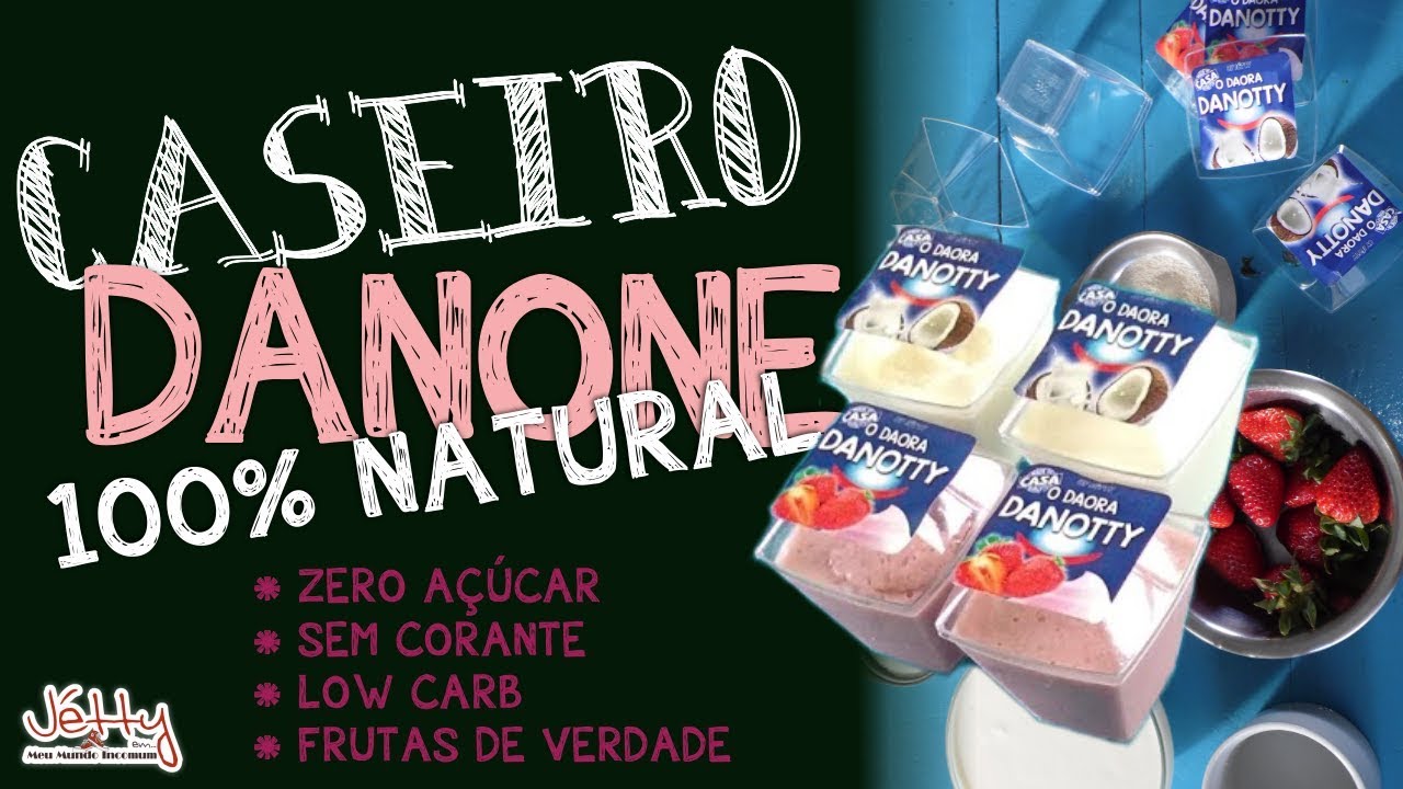 DANONE CASEIRO | COCO E MORANGO | ZERO AÇÚCAR | LOW CARB - YouTube