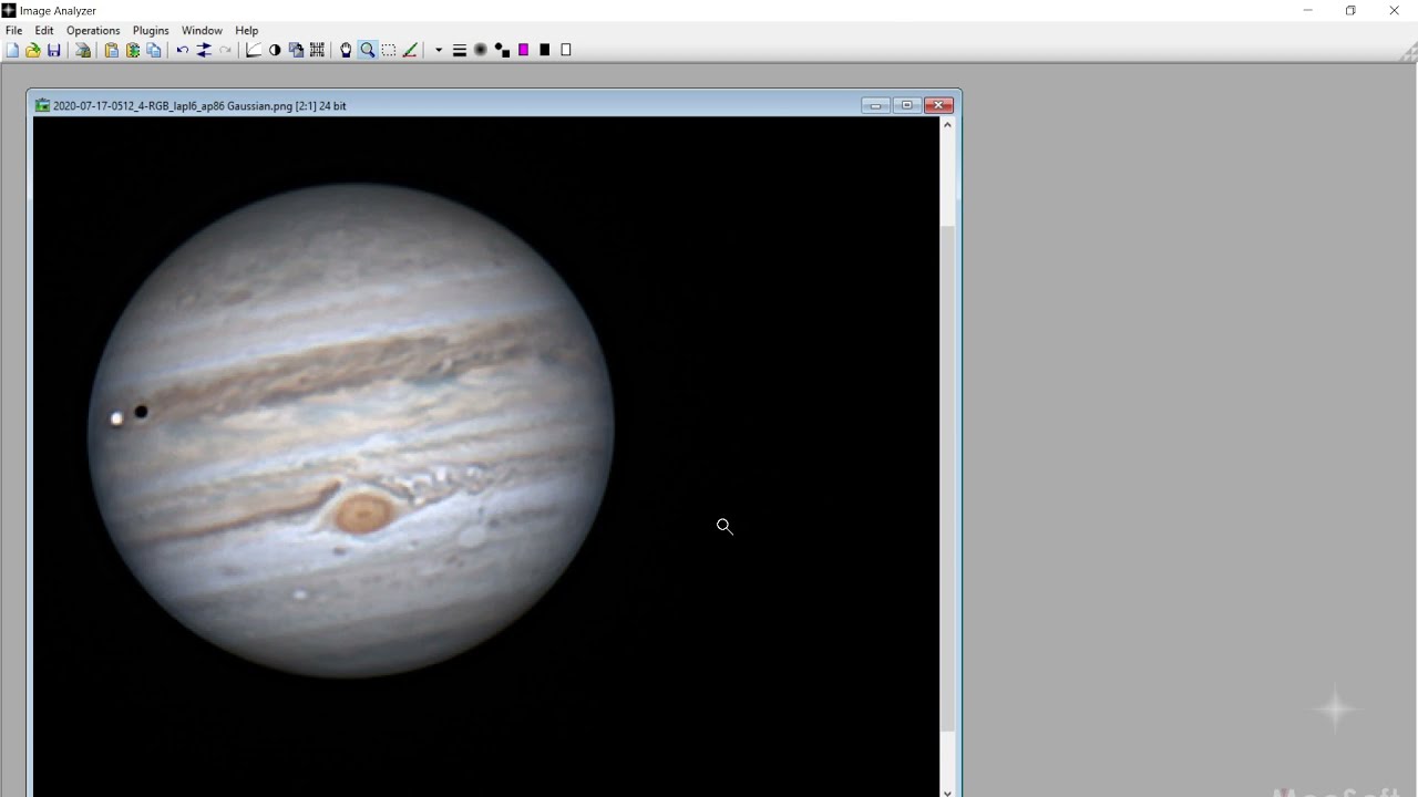 Processing Jupiter in Registax6. 2021 08 11 11 51 50 - YouTube