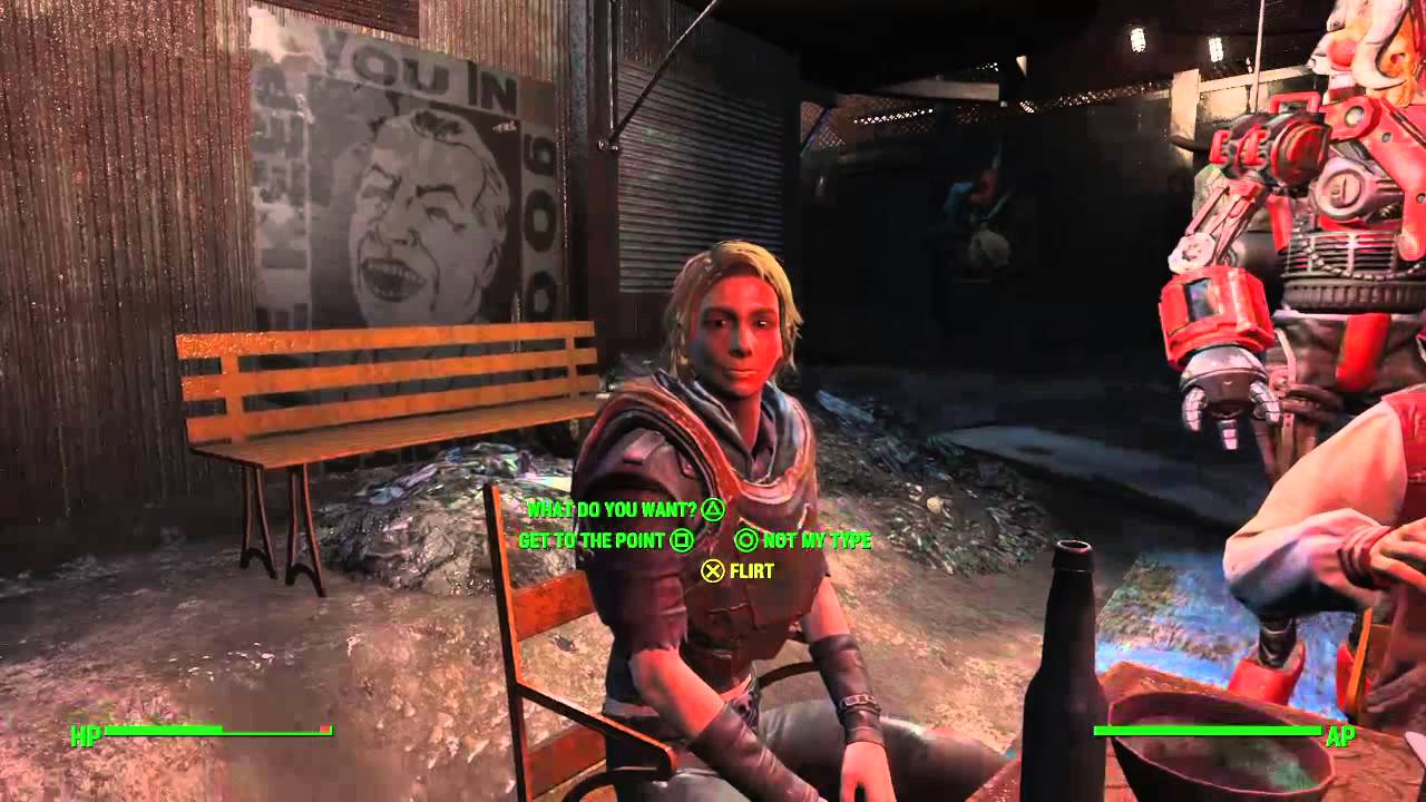 Fallout 4 free roam with the institute - YouTube