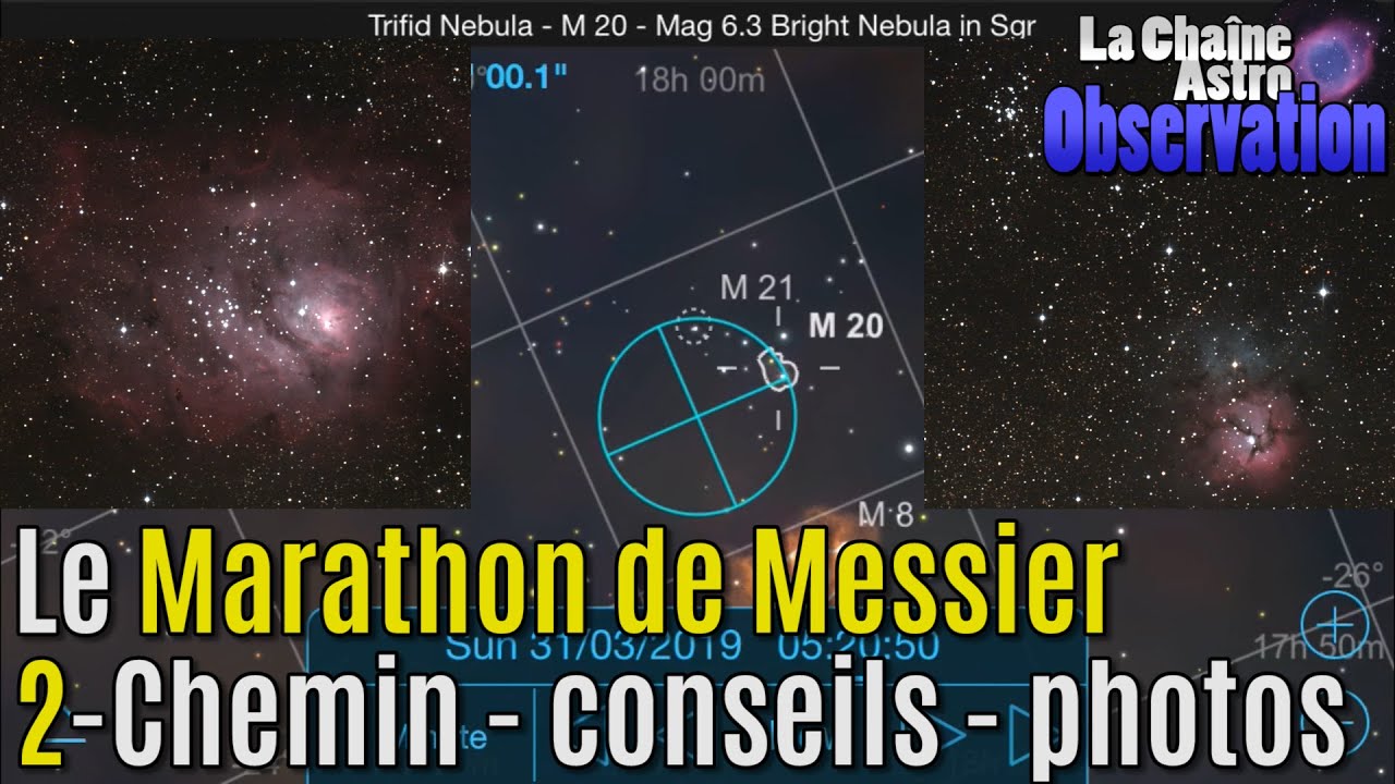 Le chemin du Marathon de Messier part.2 - YouTube