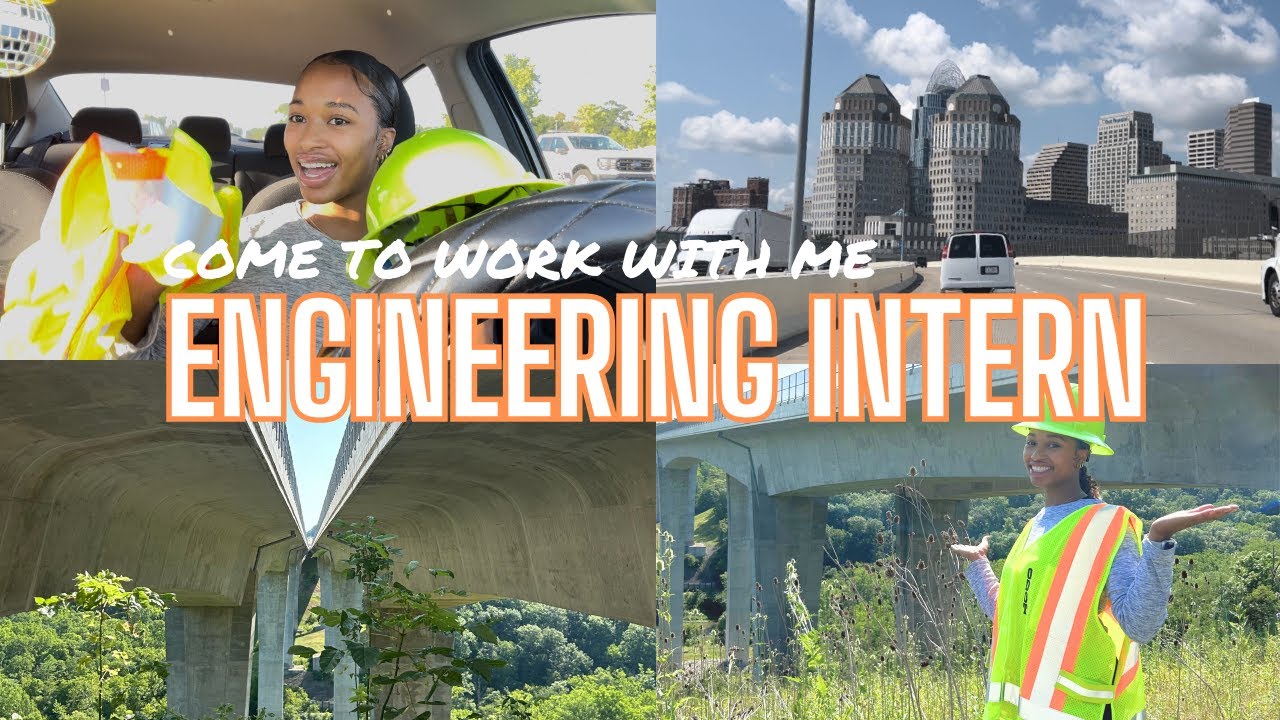 Come to Work with Me: Engineering Intern | Civil Engineer | DAY IN MY ...