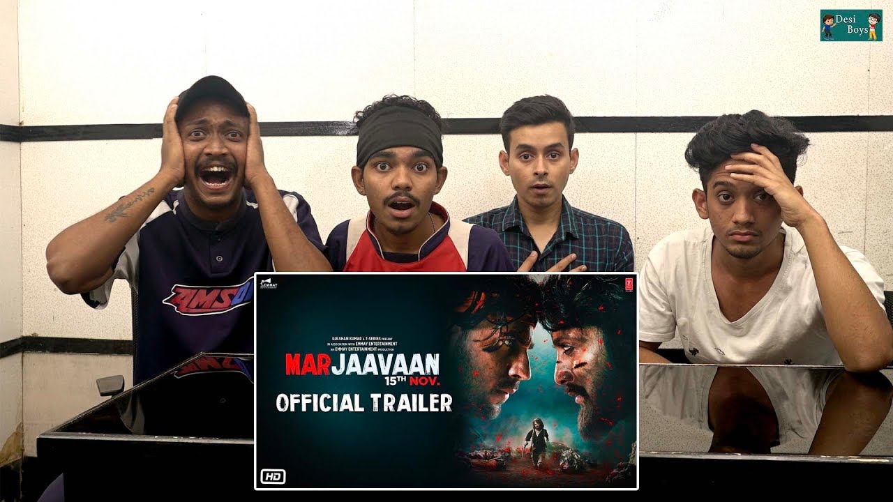 MARJAAVAAN | Trailer Reaction | Ritesh Deshmukh, Sidharth Malhotra ...