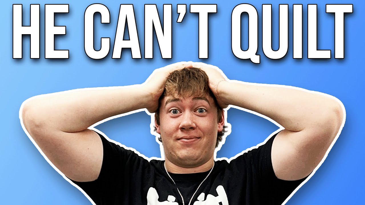 We Try Quilting with ZERO Experience... - YouTube