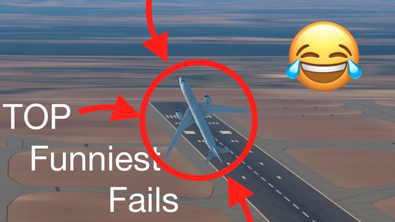 TOP Funniest FAILS in Infinite Flight #5 - YouTube
