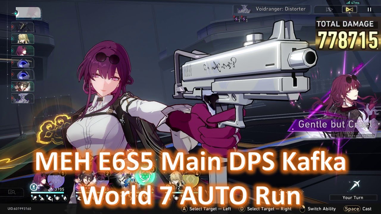 Not So Great E6S5 Main DPS Kafka World 7 Highest Difficulty Showcase ...