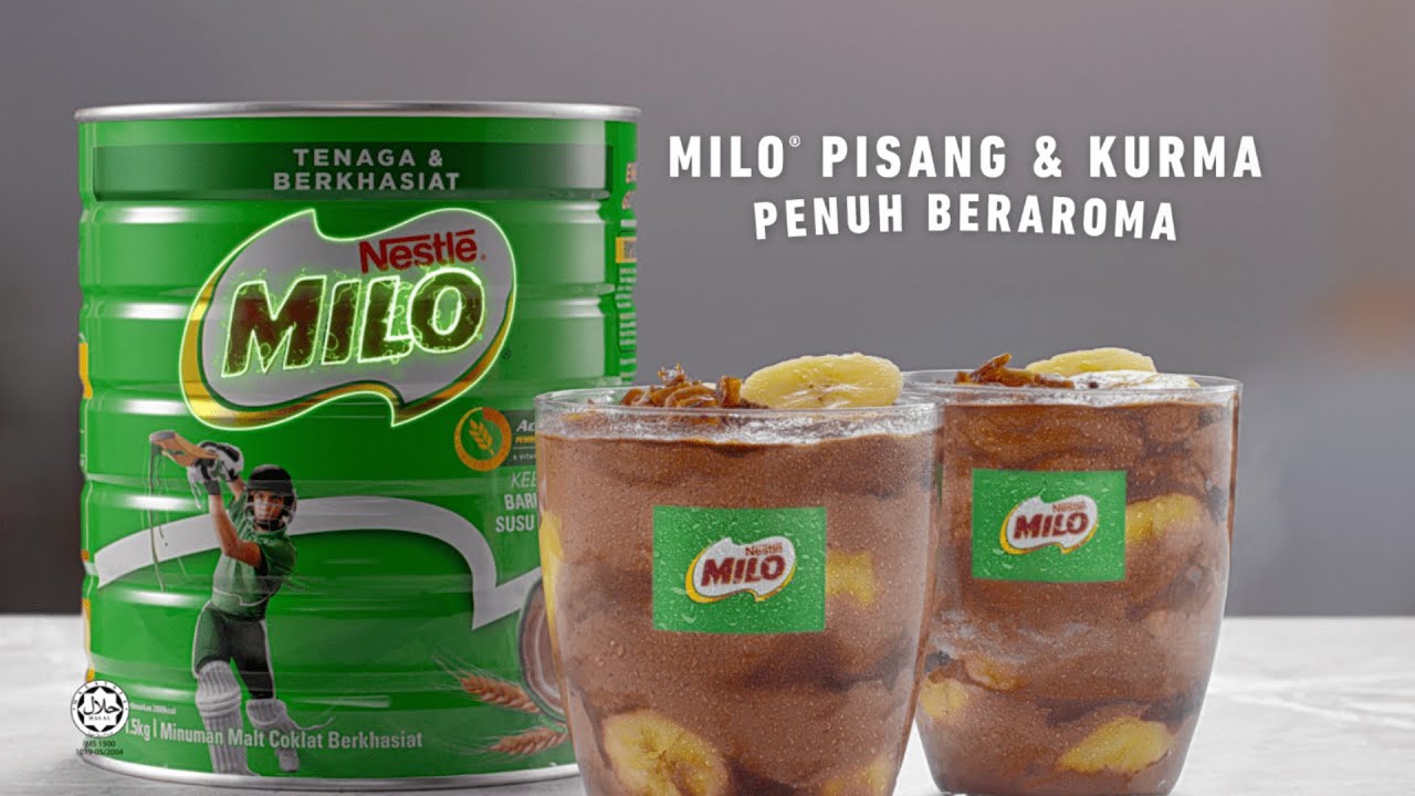 MILO® Pisang & Kurma, Kelazatan Berkhasiat - YouTube
