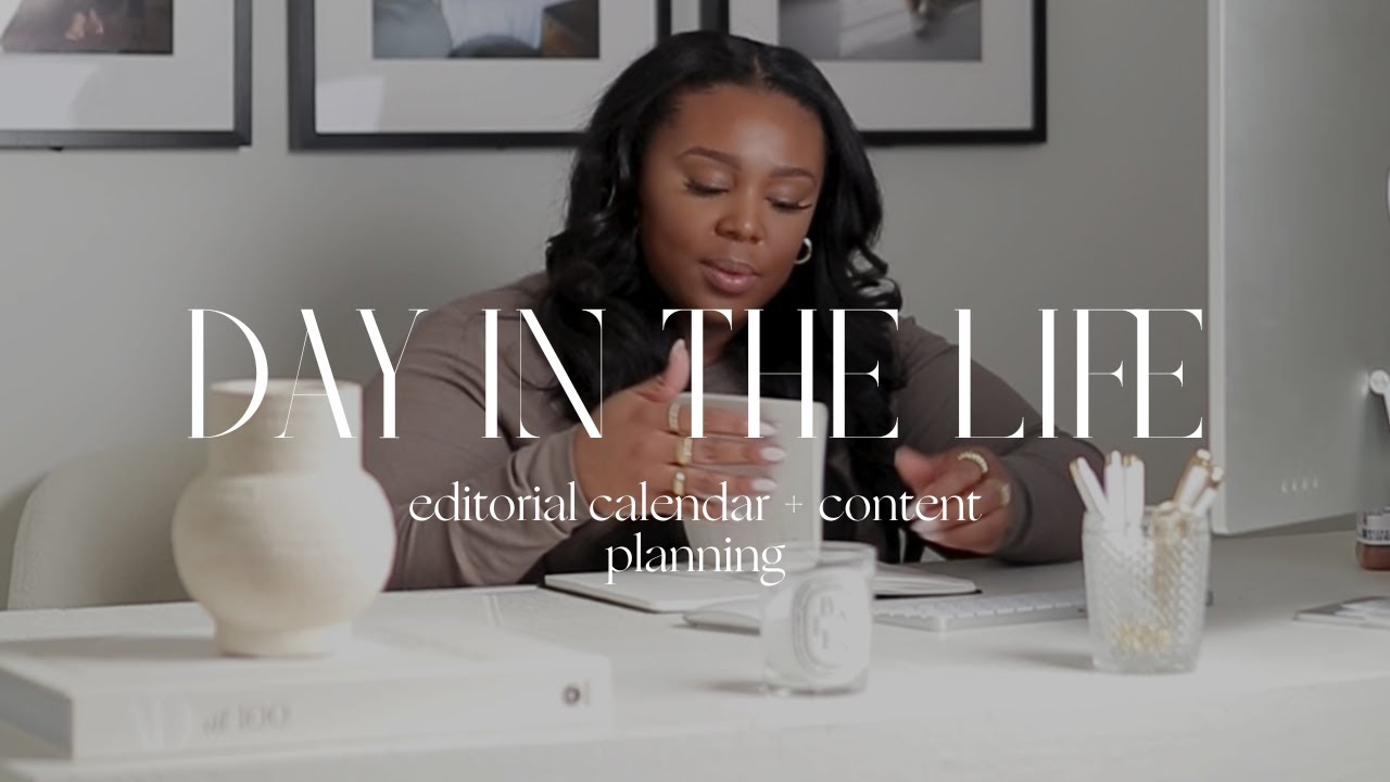 VLOG | Day In The Life Of A Content Creator - YouTube