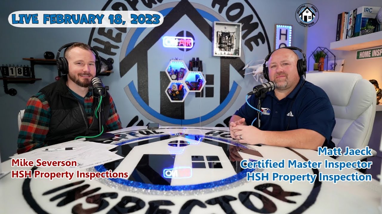 LIVE with the Helpful Home Inspector - YouTube