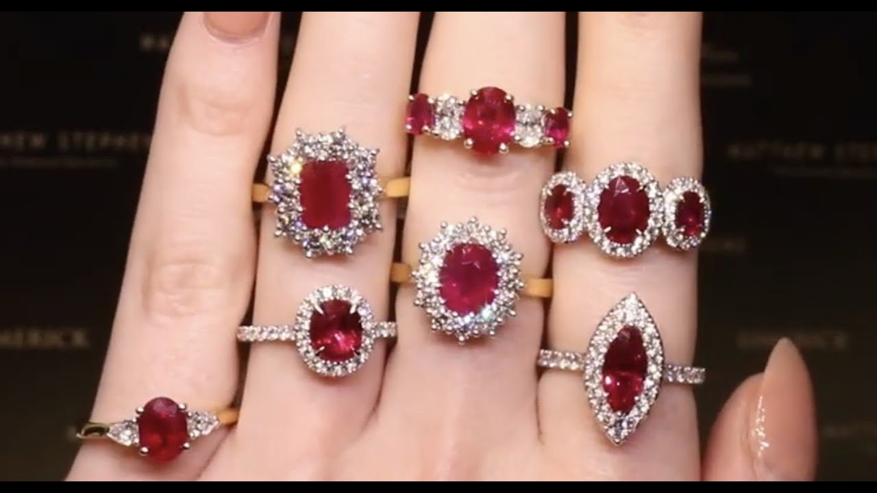 Ruby & Diamond Rings - YouTube