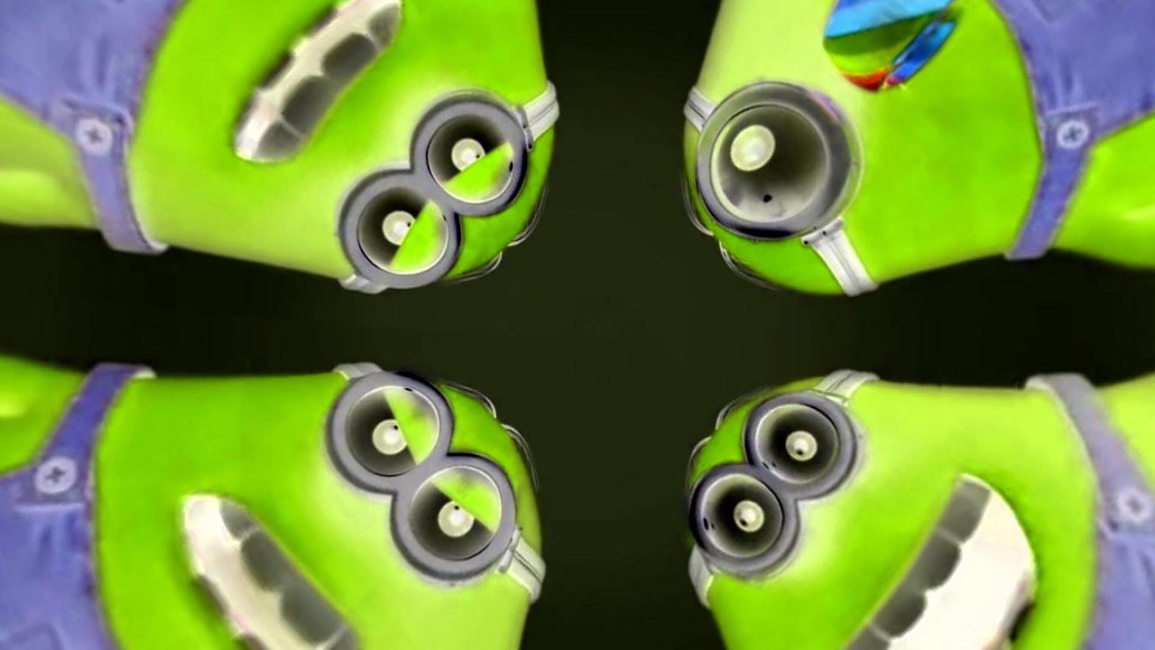 DESPICABLE ME MINIONS BANANA SONG PART 4 - SUPER COOL WEIRD FUNNY ...