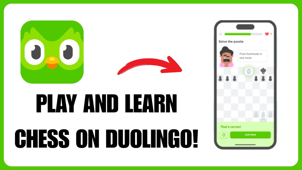 How To Learn and Play Chess on Duolingo App (2025) - YouTube