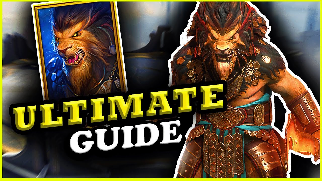 Is He Any Good? LATE Game Player Builds Leorius The Proud!! RAID ...