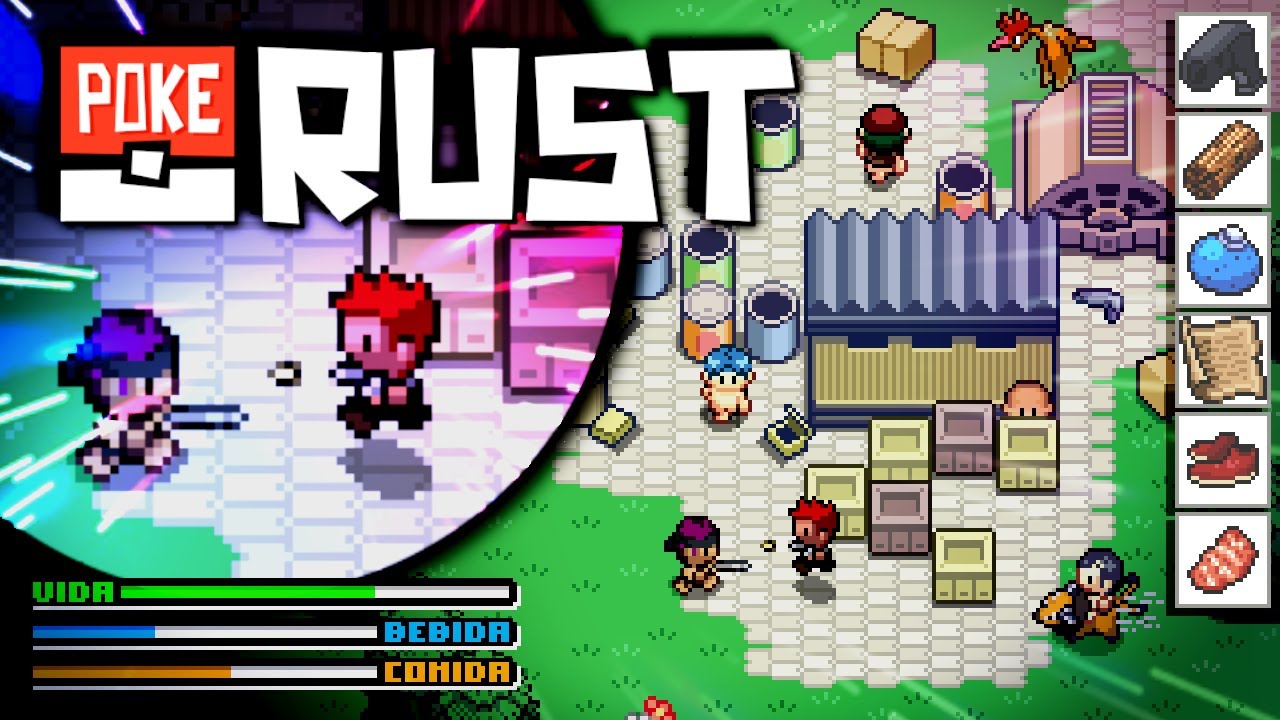 POKE RUST | Multijugador de Pokémon - YouTube
