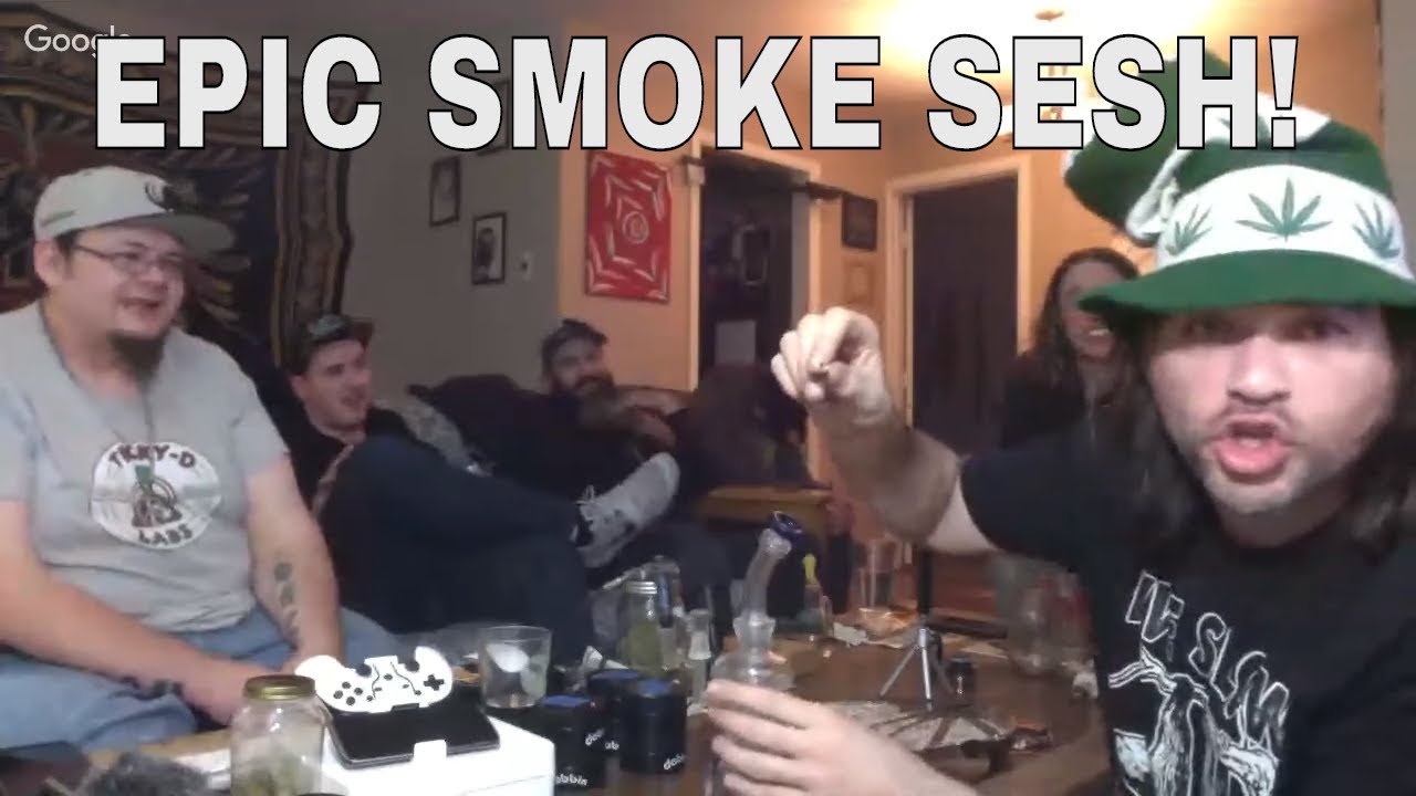 EPIC SMOKE SESH PARTY! - YouTube