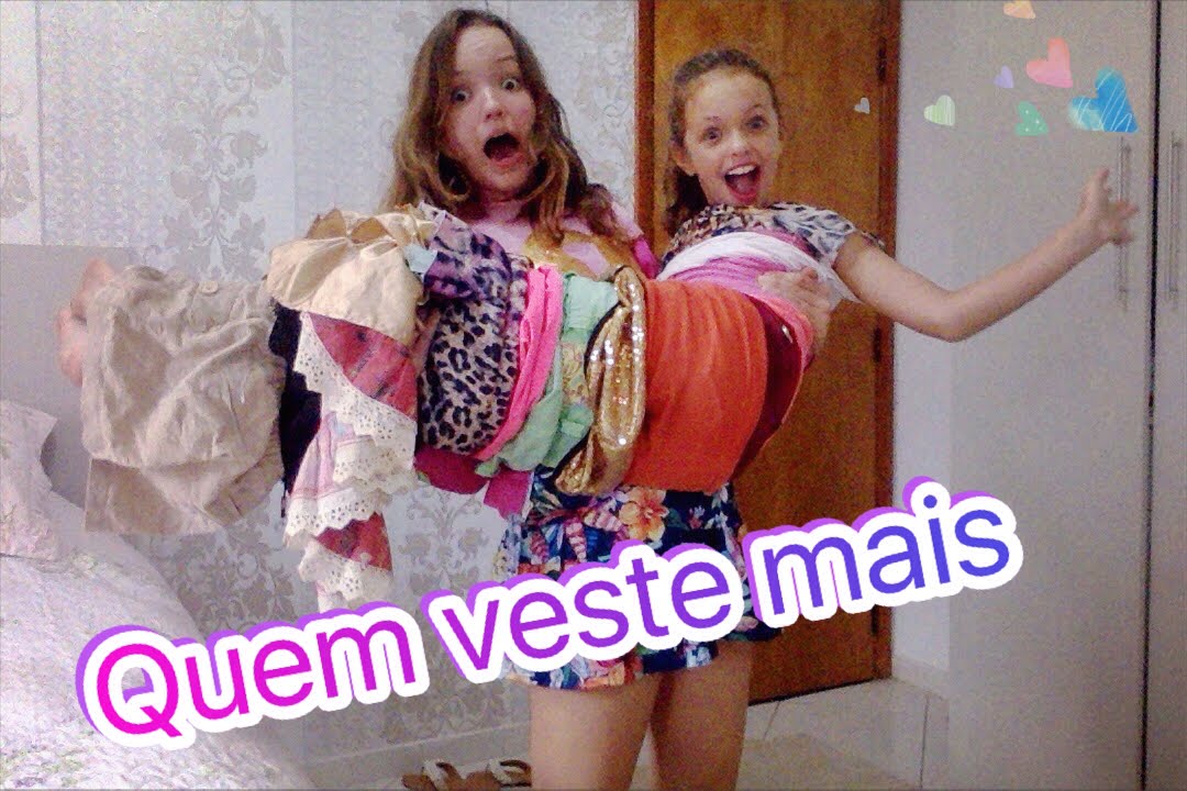 DESAFIO: Quem veste mais roupas em 60 segundos👗😂 - YouTube