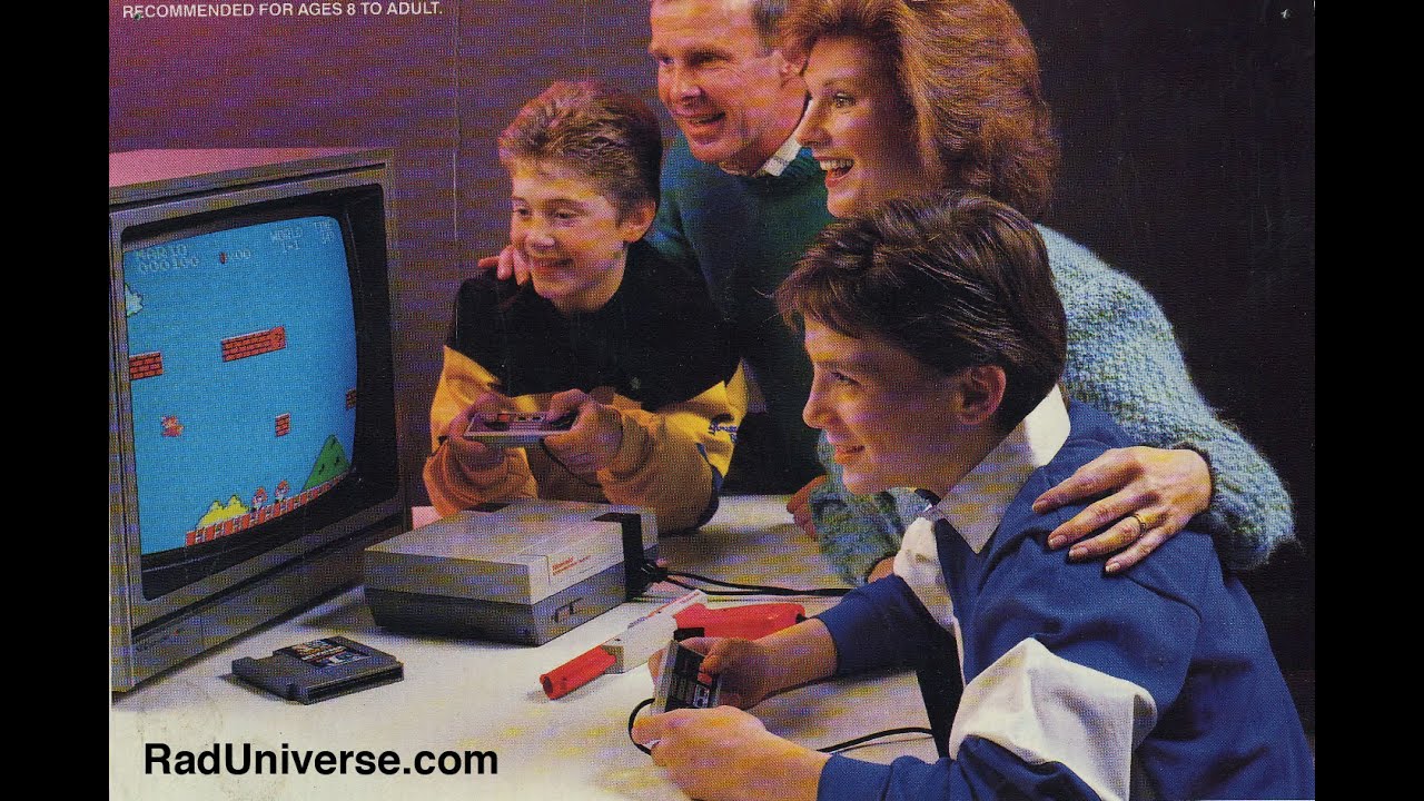 NES (VHS Glitch - Insert Coin) - YouTube