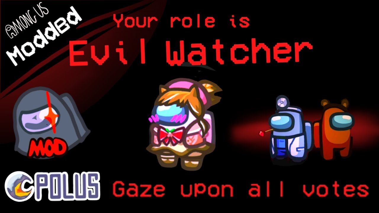 Among Us [TOH] - The Evil Watcher (Impostor Role) - Polus Gameplay ...