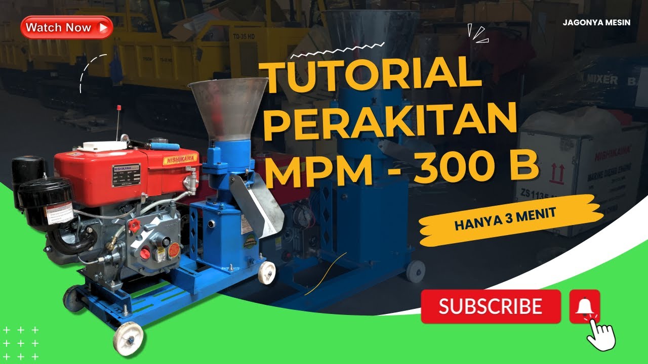 MUDAH !! INI DIA TUTORIAL PERAKITAN MPM-300 B HANYA DALAM 3 MENIT ...
