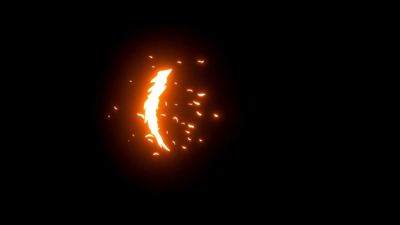 Fire spiral overlay - YouTube