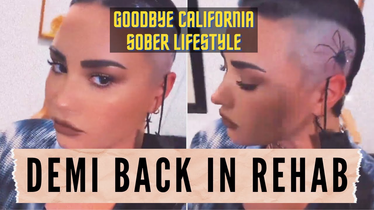 Demi Lovato Back In Rehab: No Longer California Sober - YouTube