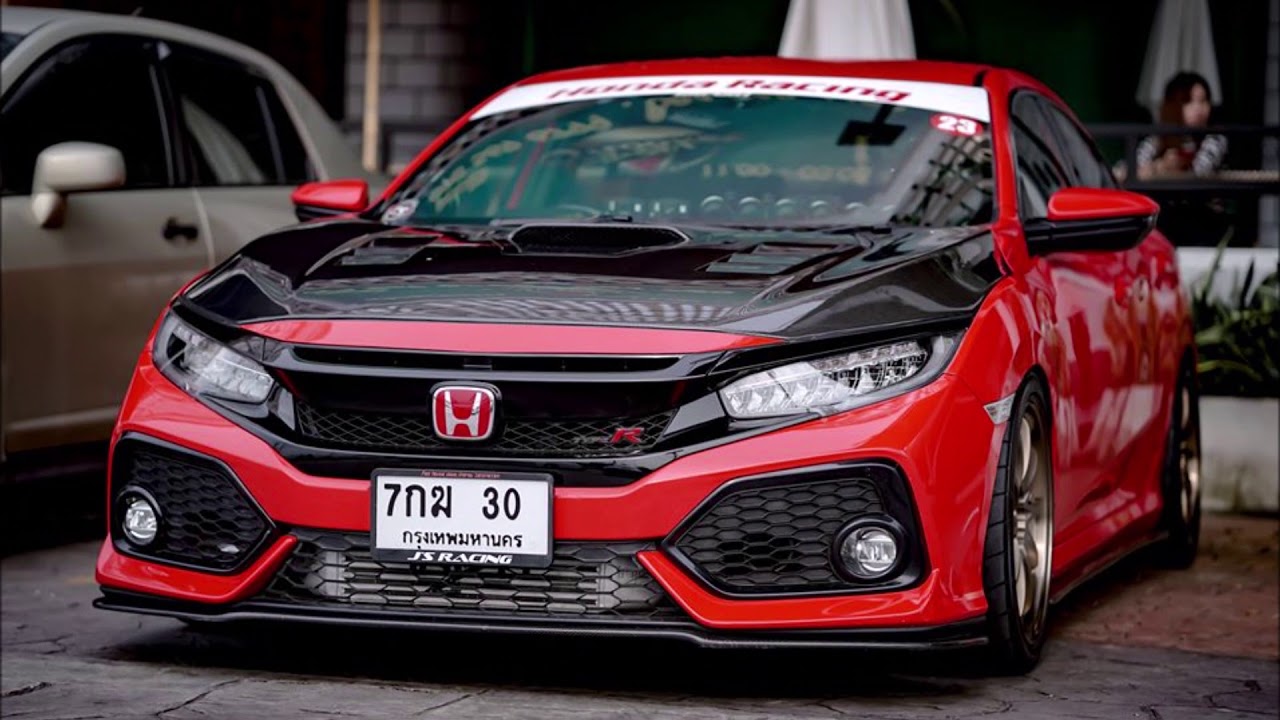 Honda civic FC&FK รถฮอนด้าซีวิคแต่งสวย แต่งซิ่ง เพลงแดนซ์ใหม่ๆ EP.2 ...