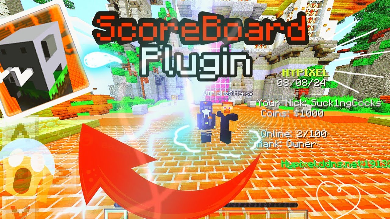 🔥 Scoreboard plugin ( activable / desactivable ) | MCPE 0.15.x ...