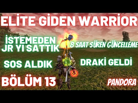 ELİTE GİDEN WARRİOR | BÖLÜM 13  | SOS ALDIK , İSTEMEDEN JR SATMAK , GÜNCELLEME NOTLARI #knightonline