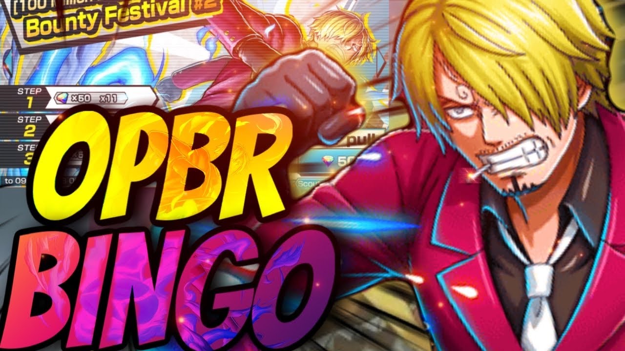 ONIGASHIMA SANJI ONE PIECE BOUNTY RUSH SUMMON BINGO - YouTube