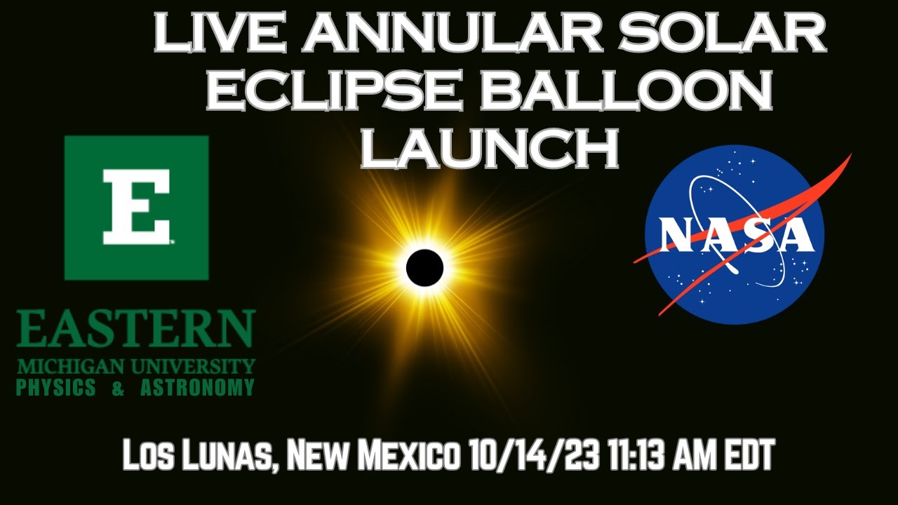 EMU APEX 2023 Annular Eclipse Live stream - YouTube