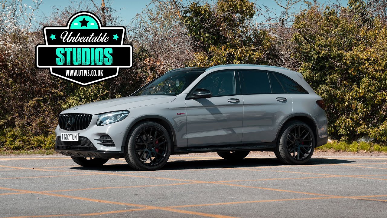 UTWS GLC 63 AMG - Grey Gloss Wrap - YouTube