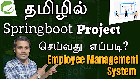Springboot in Tamil - SpringBoot Projects in Tamil - YouTube