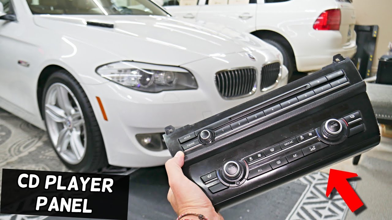 BMW F10 F11 CD PLAYER PANEL REMOVAL REPLACEMENT BMW F10 F11 528i 535i ...