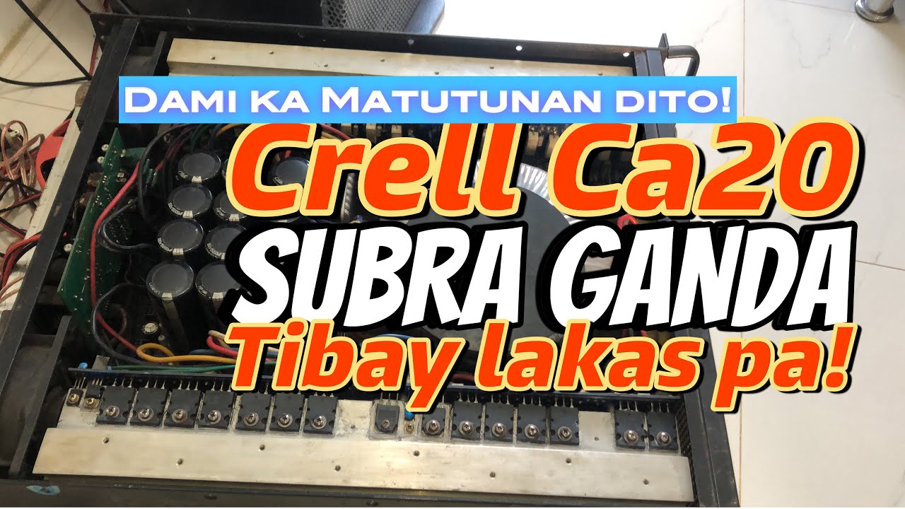 Crell Ca20 Lakas, Review natin Loob with Microphone and Processor Setup ...