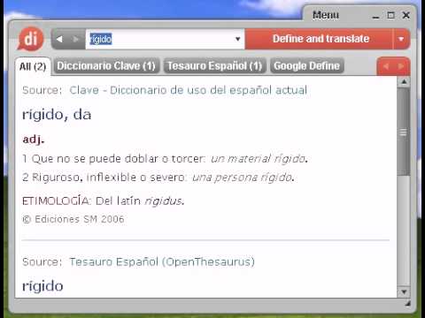 Definición de rígido - YouTube