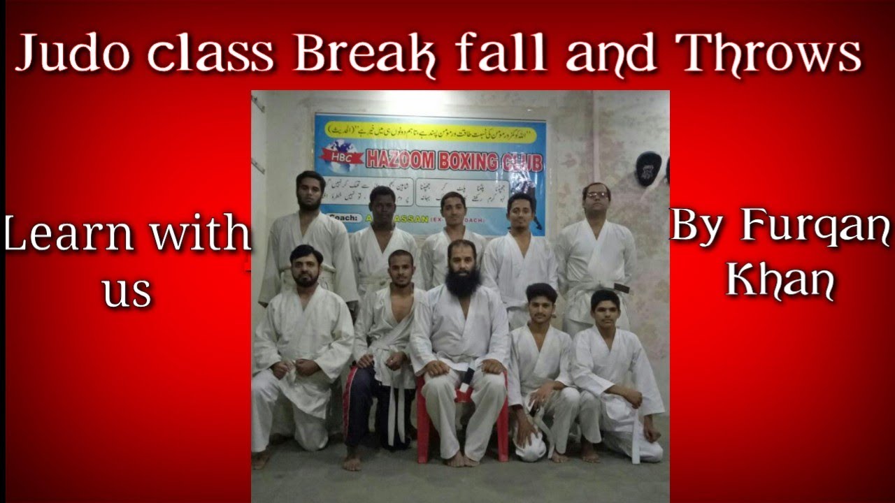 judo class | Break fall | Throws for beginners | By Furqan Khan - YouTube