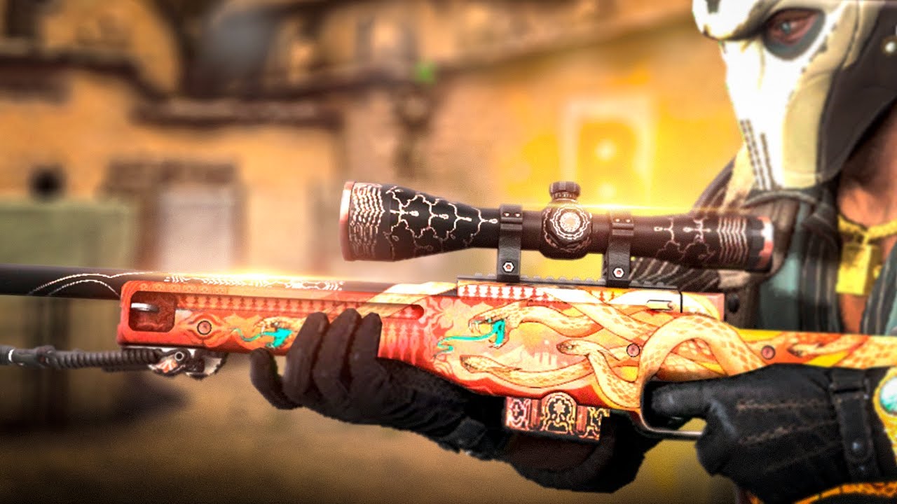 VERSÃO SECRETA BLACK SCOPE DA NOVA AWP DESERT HYDRA - YouTube