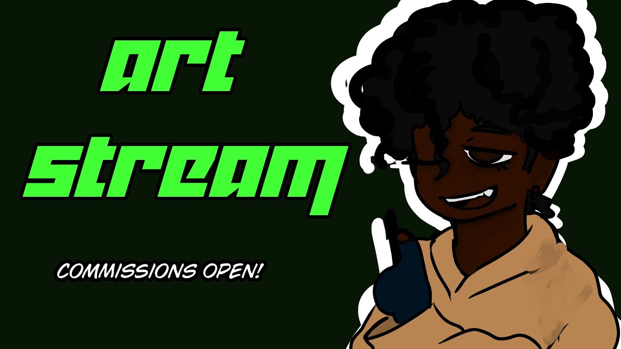 DRAWING FOR A BIT THEN PLAYING GAMES WITH FRIENDS - YouTube