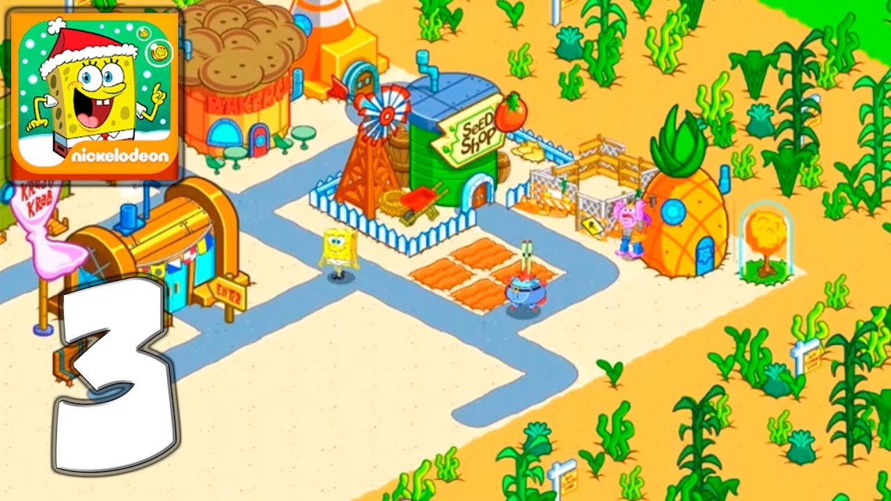 SpongeBob Moves In - Mobile Gameplay Walkthrough Part 3 (iOS, Android ...