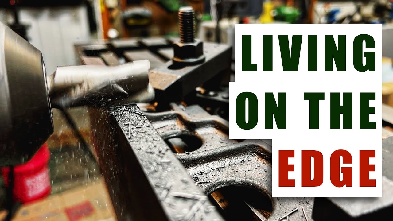 Machining a Straight Edge Casting on the B&S Horizontal Mill! - YouTube
