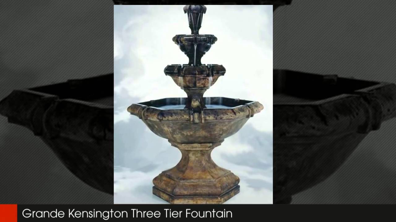 Henri Studio Outdoor Fountains - YouTube