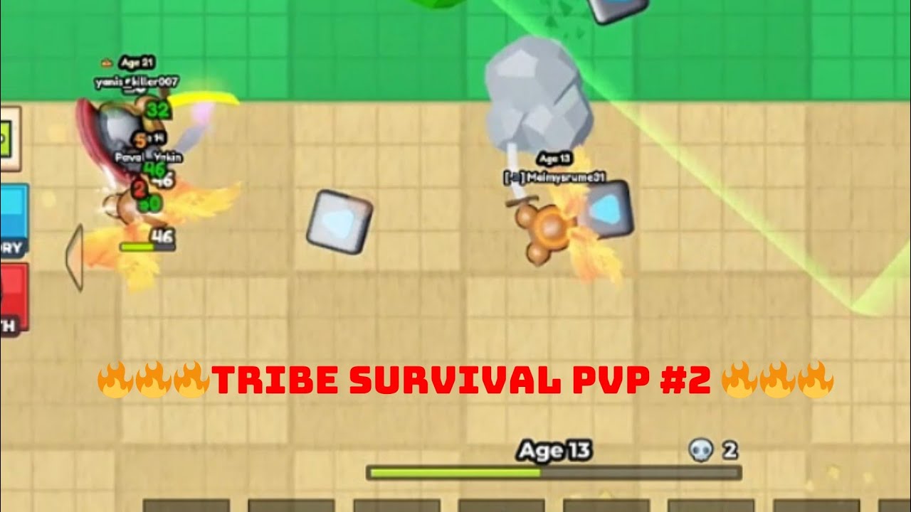 Tribe survival PvP #2 - YouTube