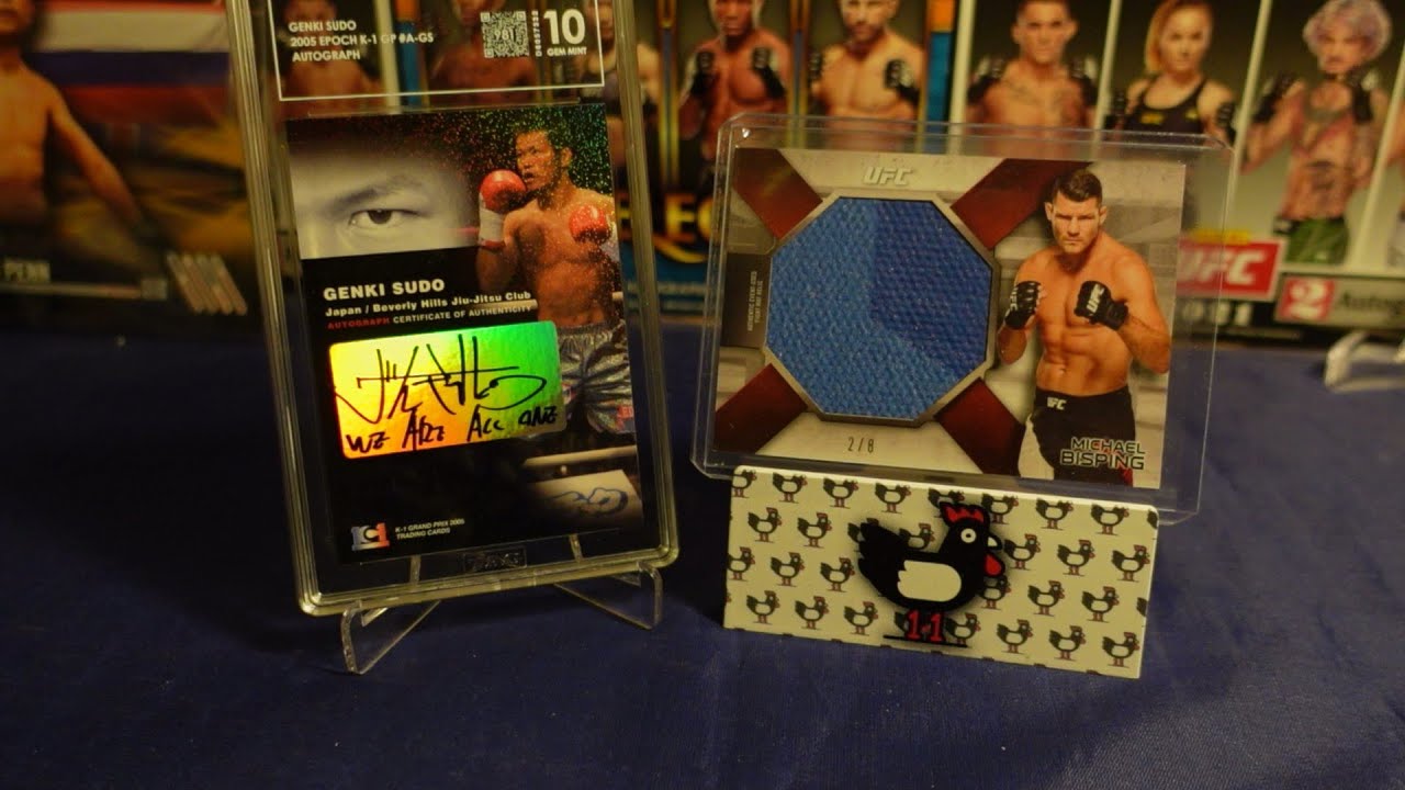 2018 Topps UFC Museum Collection RIP and TAG UPDATE - YouTube