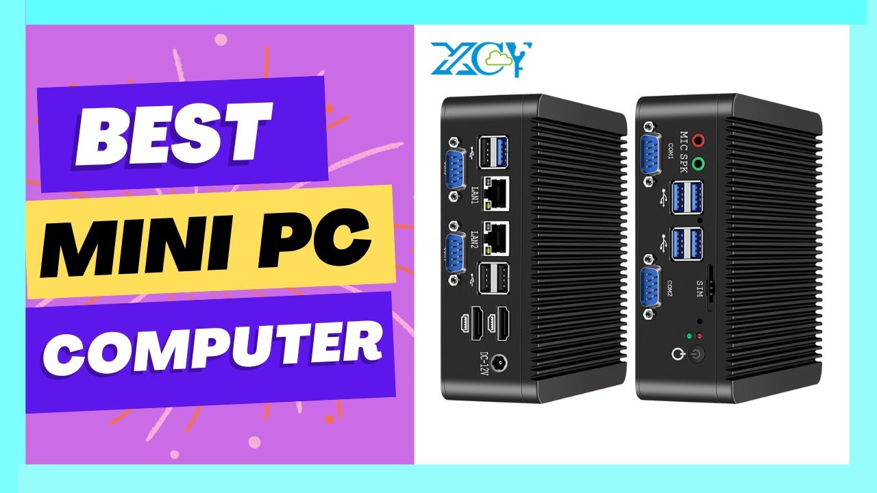 XCY Fanless Mini PC Computer - YouTube