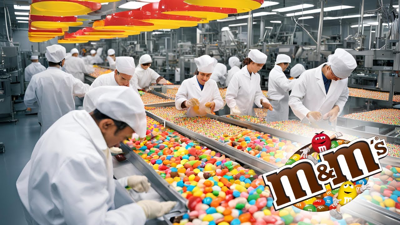 M&M's Chocolates | How It's Made: Inside the Factory - YouTube