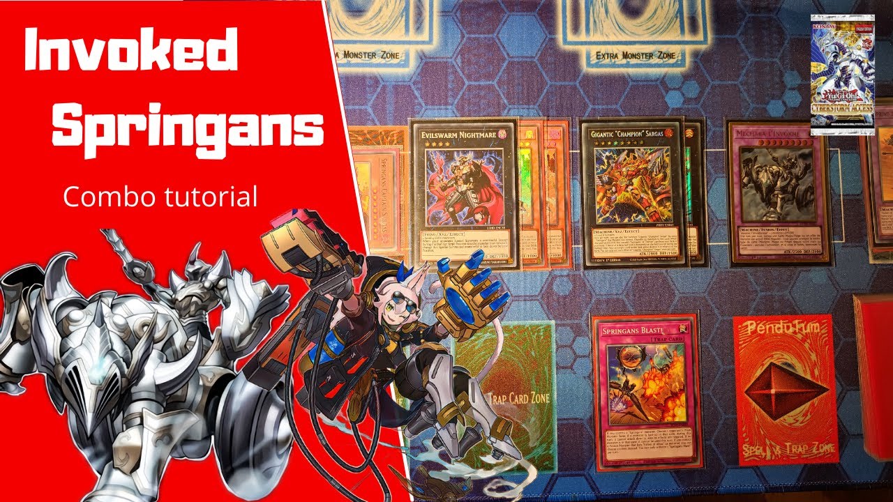 Yu-Gi-Oh! Invoked Springans COMBO TUTORIAL! In-depth! (July 2023 format ...