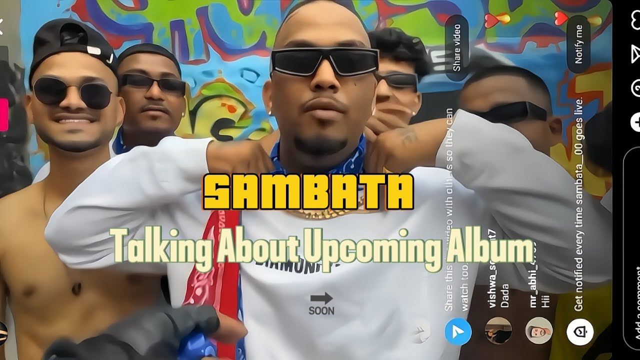 SAMBATA 💎l Talking About His upcoming Album 💿 l #sambata #live - YouTube