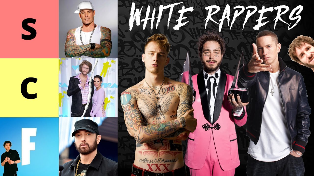 The Definitive White Rappers Tier List - YouTube