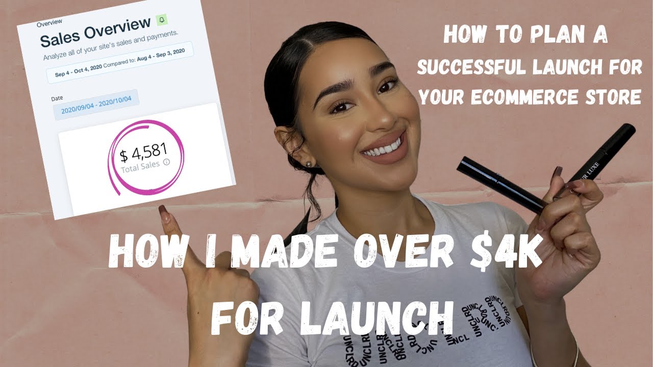 HOW TO PLAN A SUCCESSFUL LAUNCH FOR YOUR ONLINE STORE IN 2023 - YouTube